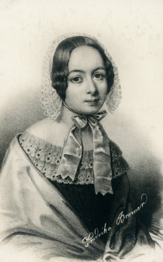 Fredrika Bremer vintage photo card, fredrika Bremer, B. 17 August 1801 ...