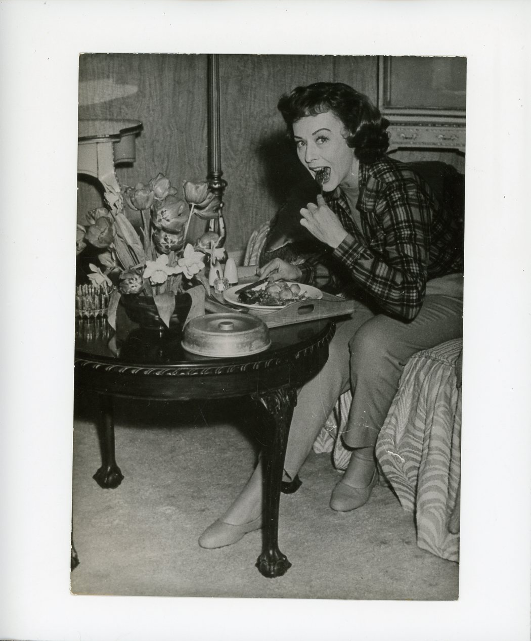 Paulette Goddard Vintage Silver Print Marion Pauline Goddard Levy