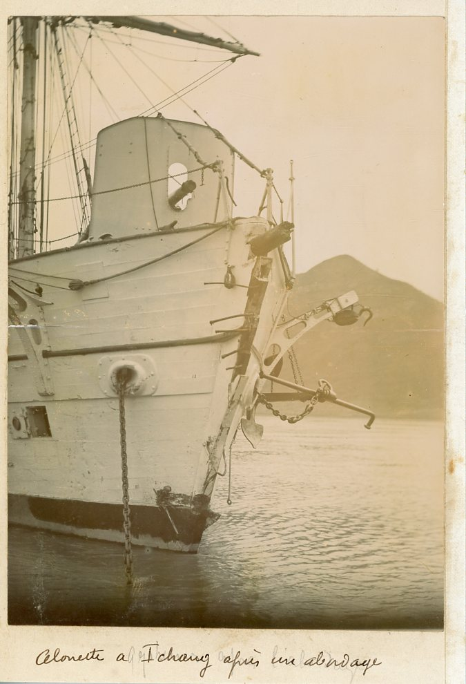 China, Ichang vintage print tirage citrate 11x16 circa 1890