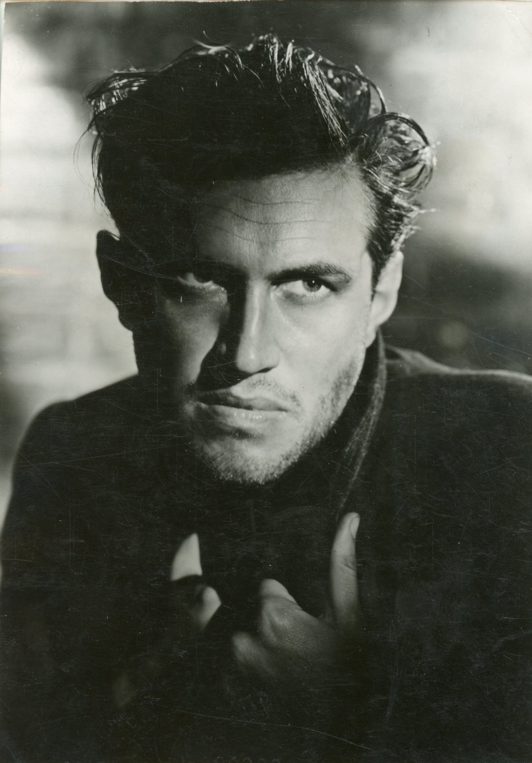 Actor john mccallum in "it is raining always on sunday", 1947, vintage ...